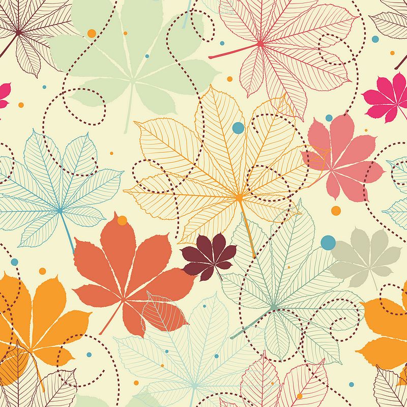 Autumn Leaves Cream Seamless Background – Chardon Christian Fellowship